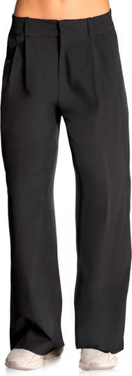 KYODAN Four-Way Stretch Woven Wide Leg Pants | Nordstromrack