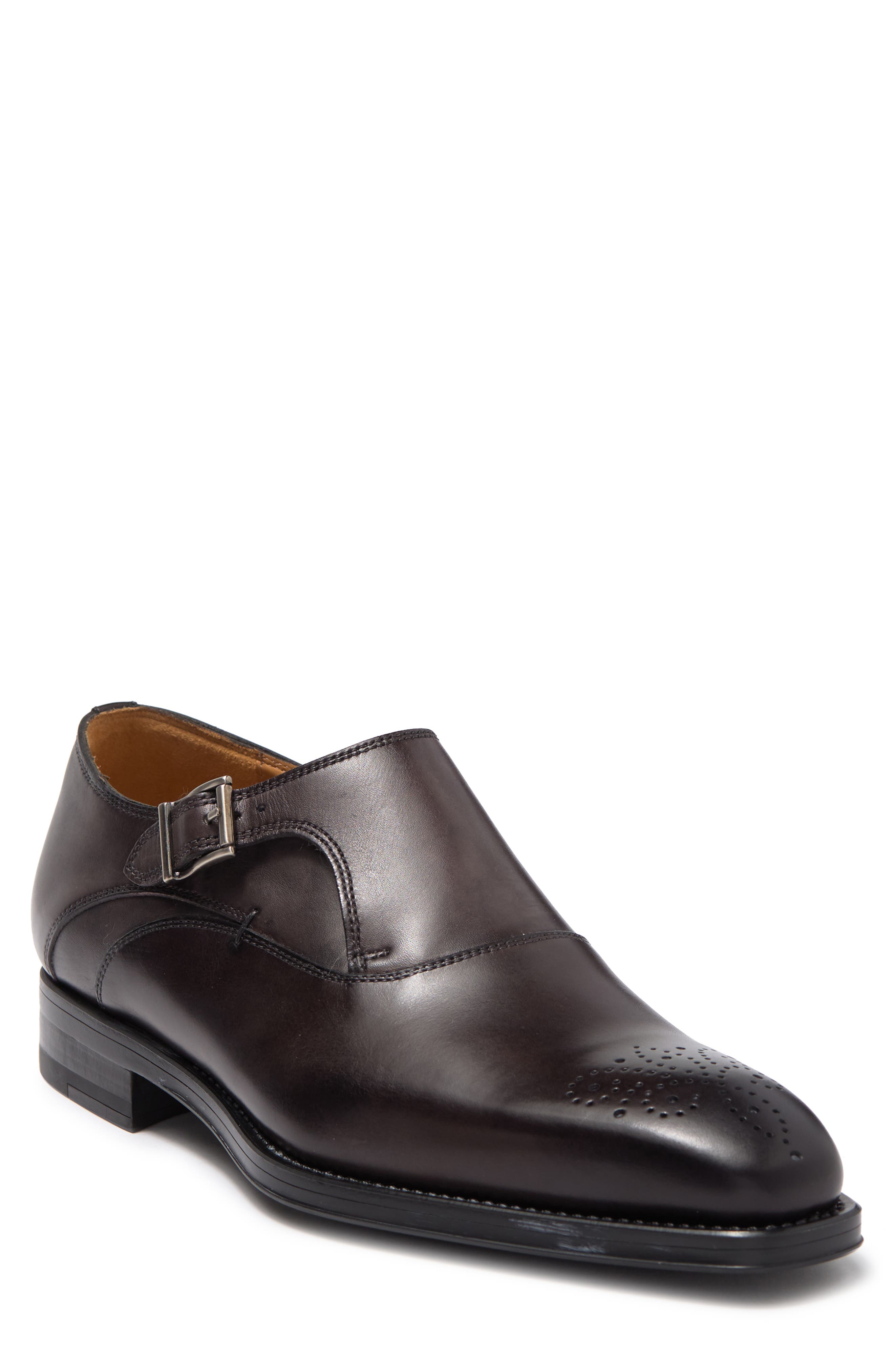 Magnanni Ress Monk Strap Leather Loafer (Men) | Nordstromrack