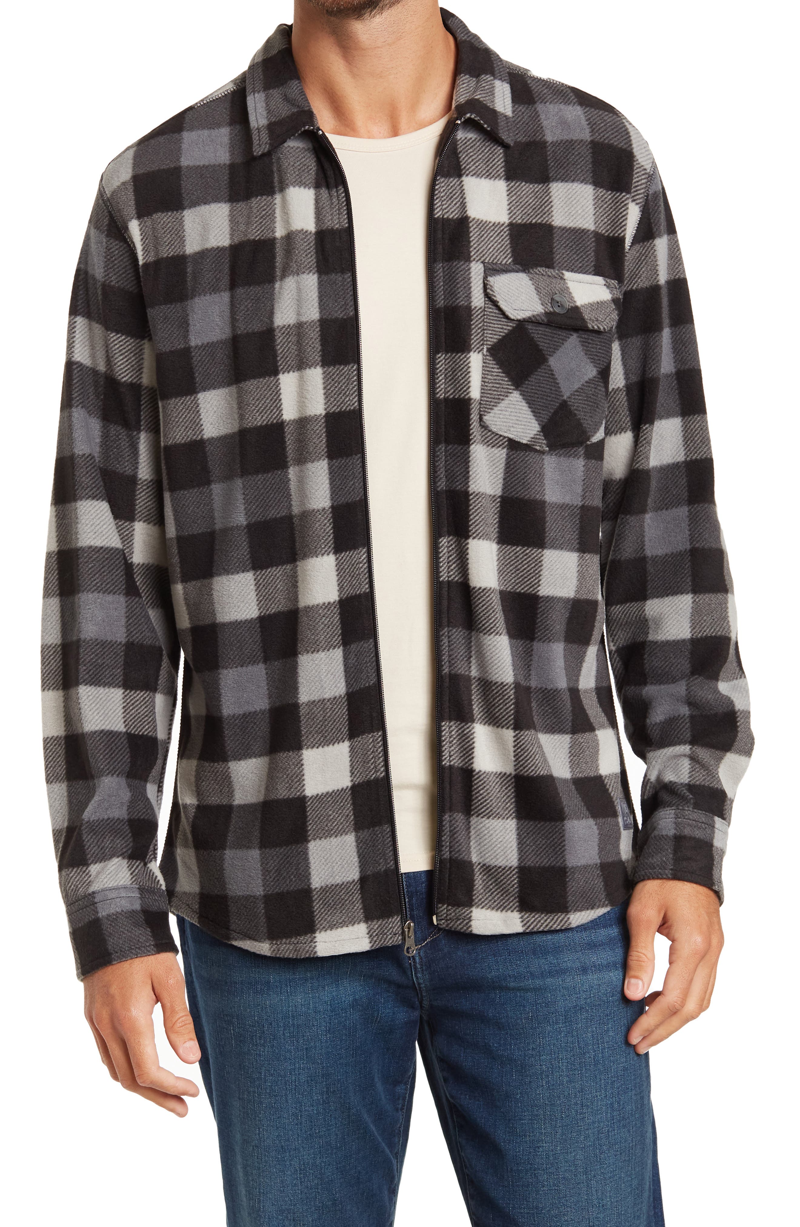 Vintage 1946 Micro-Fleece Shirt Jacket | Nordstromrack