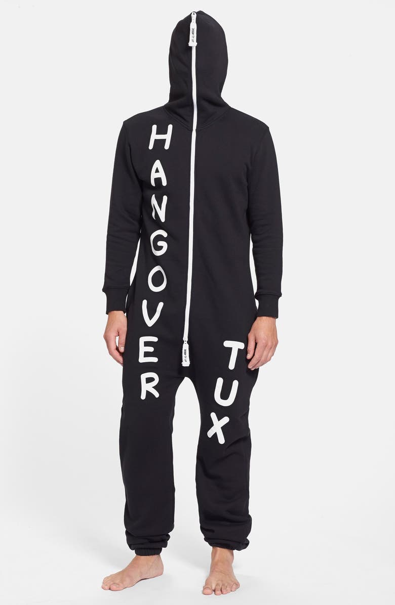 Zooop It Up ™ 'Hangover Tux' Zip Hoodie Jumpsuit | Nordstrom
