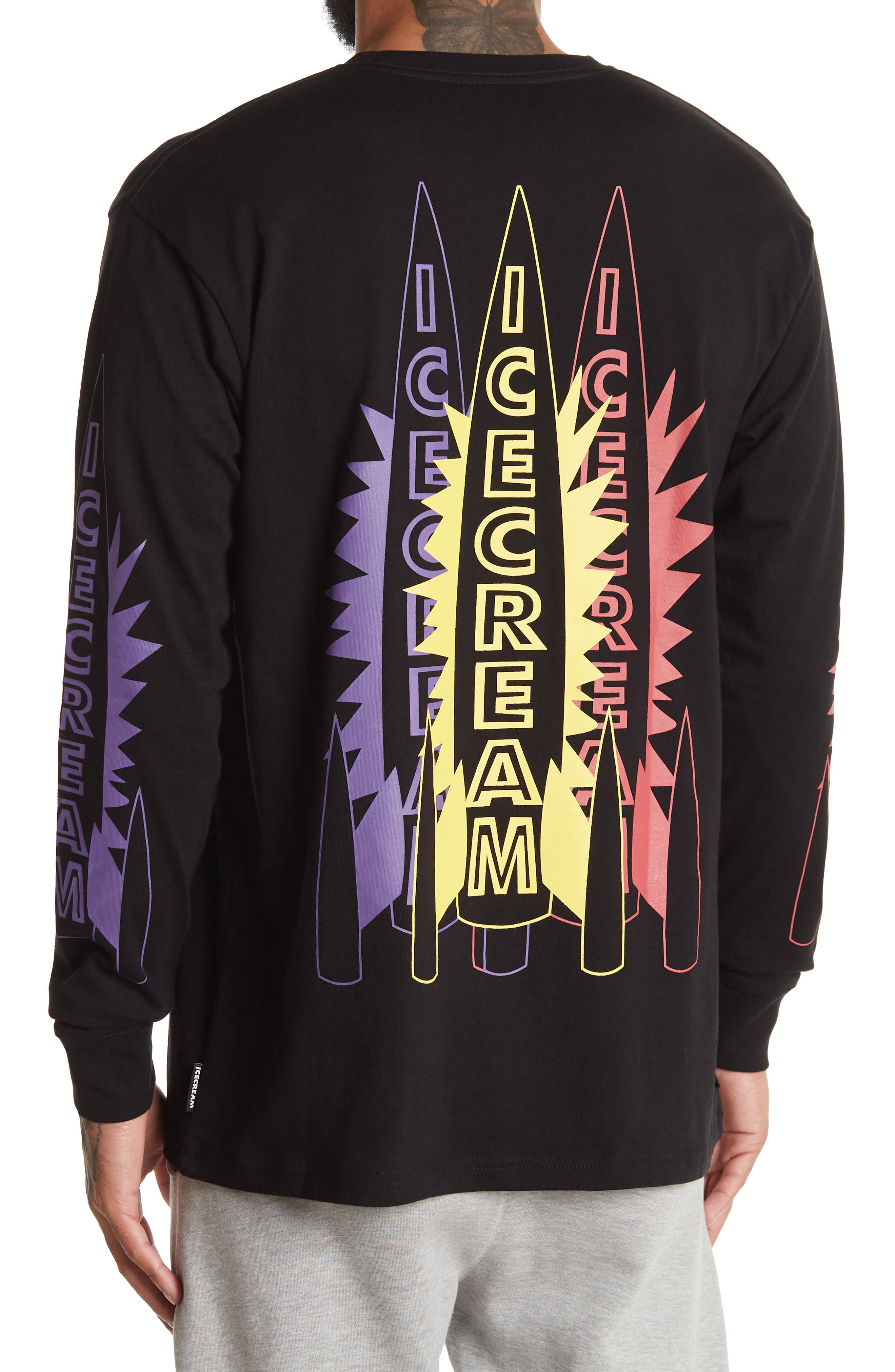 ICECREAM Crayon Rocket Long Sleeve Tee | Nordstromrack