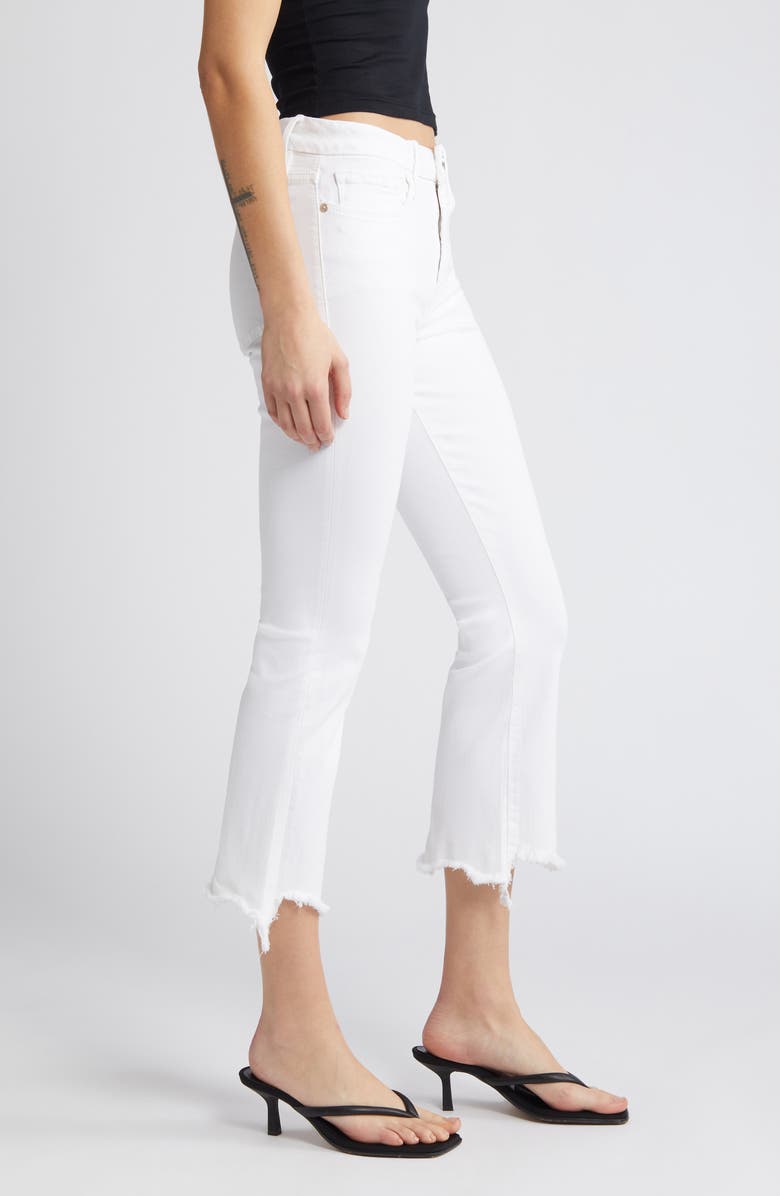 FRAME Le Crop Mini Bootcut Fray Step Hem Jeans | Nordstromrack