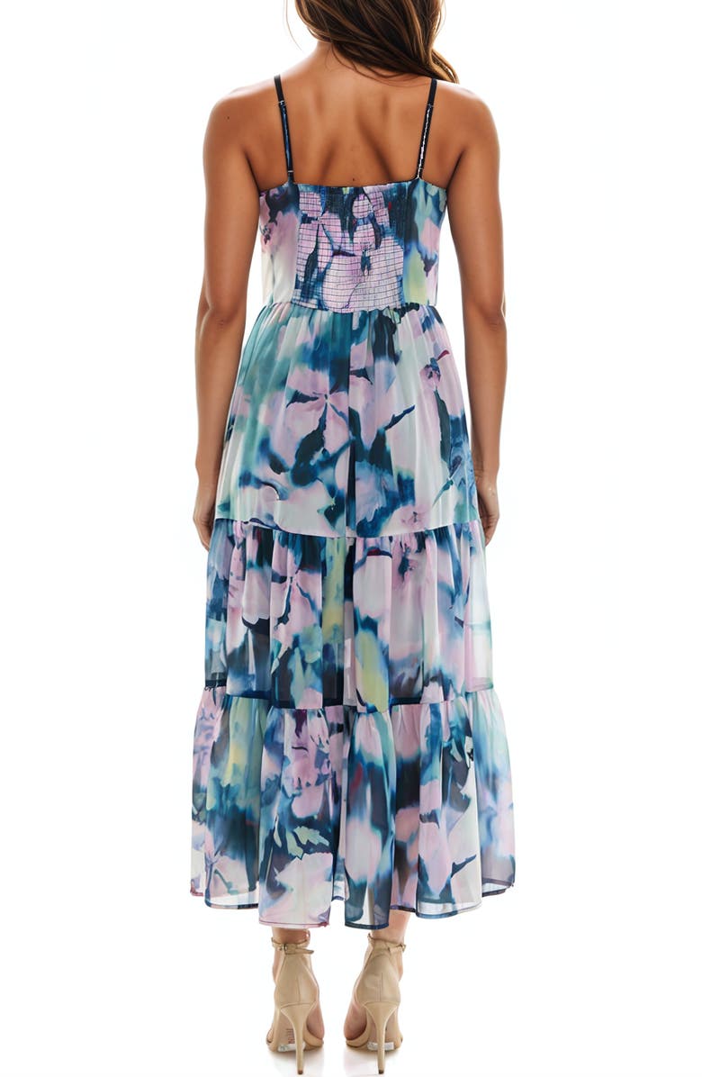 Socialite Smocked Back Tiered Maxi Dress | Nordstromrack