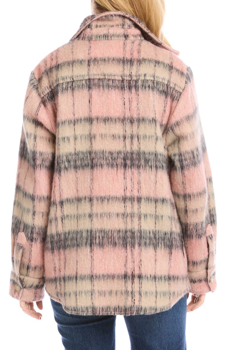 Karen Kane Plaid Shirt Jacket | Nordstromrack