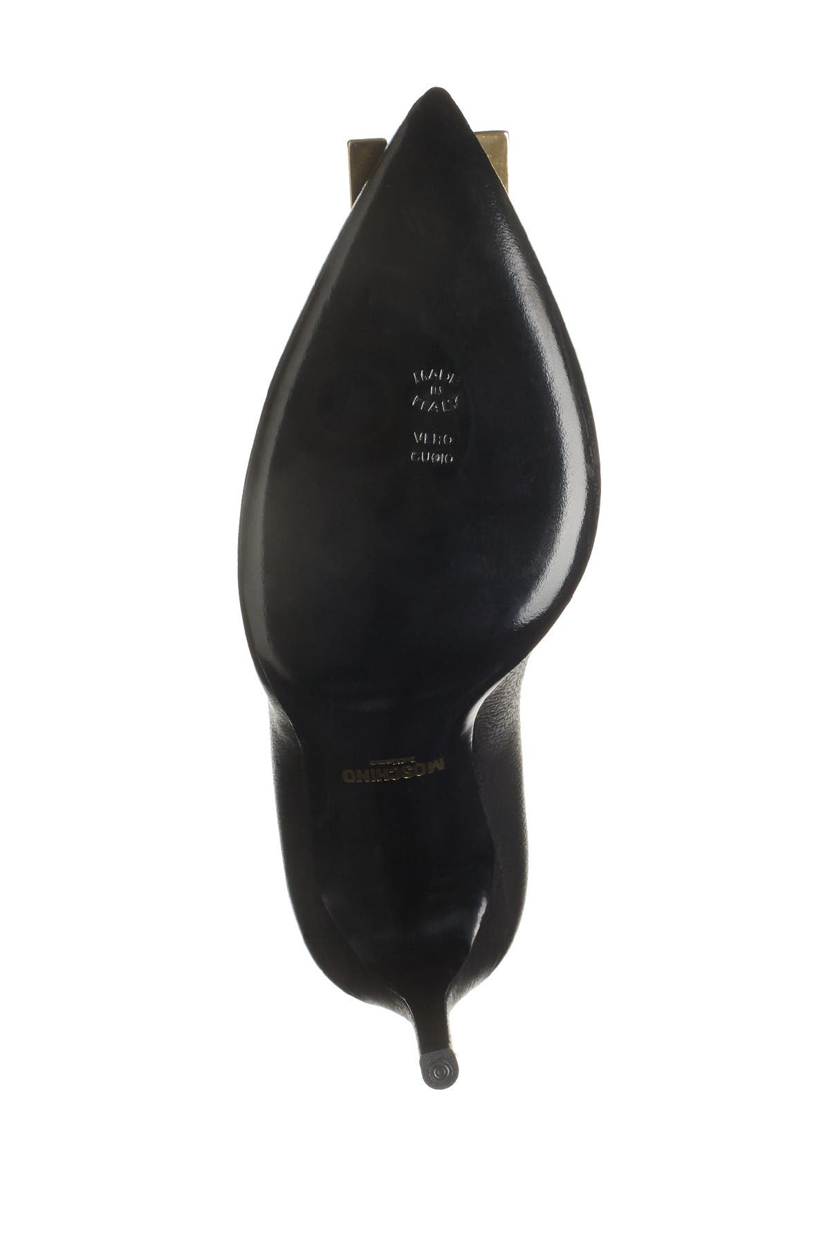 Moschino Logo Hardware Pointed Toe Pump | Nordstromrack