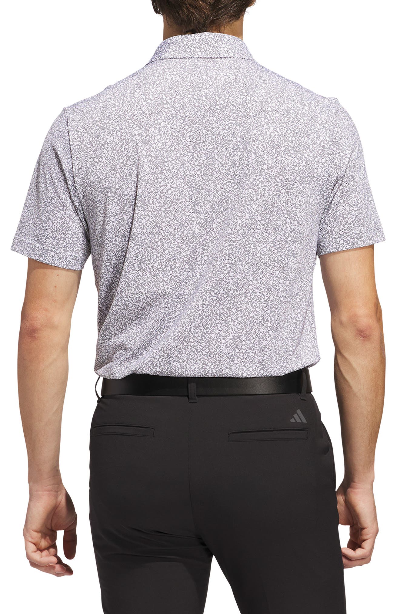 adidas Golf Ultimate Bunker Print Performance Polo | Nordstromrack