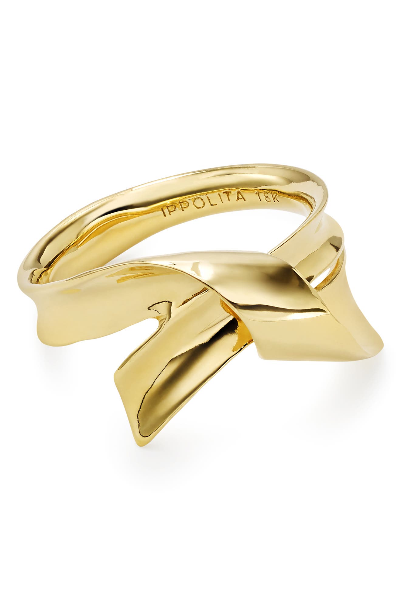 Ippolita 18K Gold Classico Twisted Ribbon Ring | Nordstromrack
