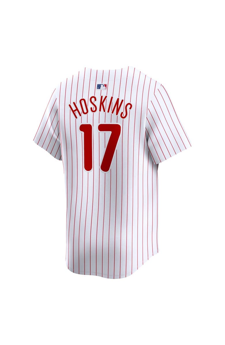 Nike Men's Nike Rhys Hoskins White Philadelphia Phillies Home Limited ...