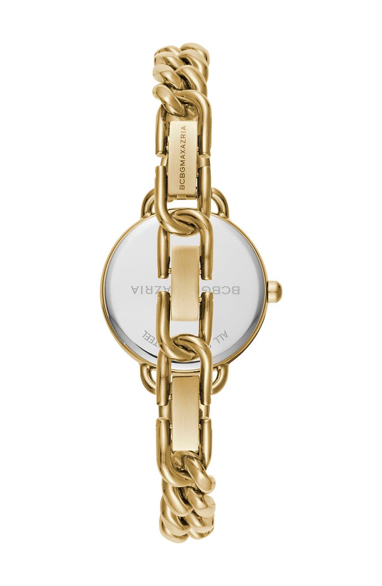BCBG Women's Curb Chain Bracelet Watch, 26mm | Nordstromrack