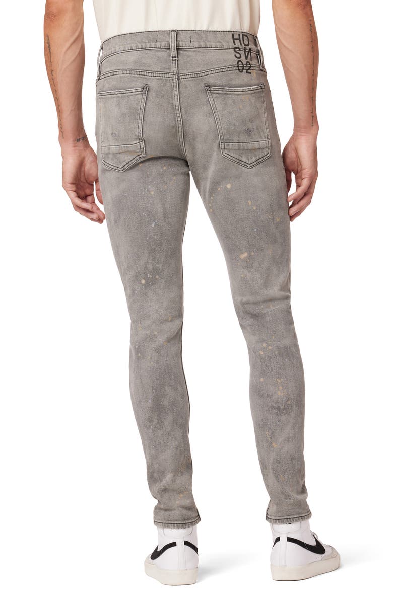 Hudson Jeans Zack Paint Splatter Skinny Jeans | Nordstromrack