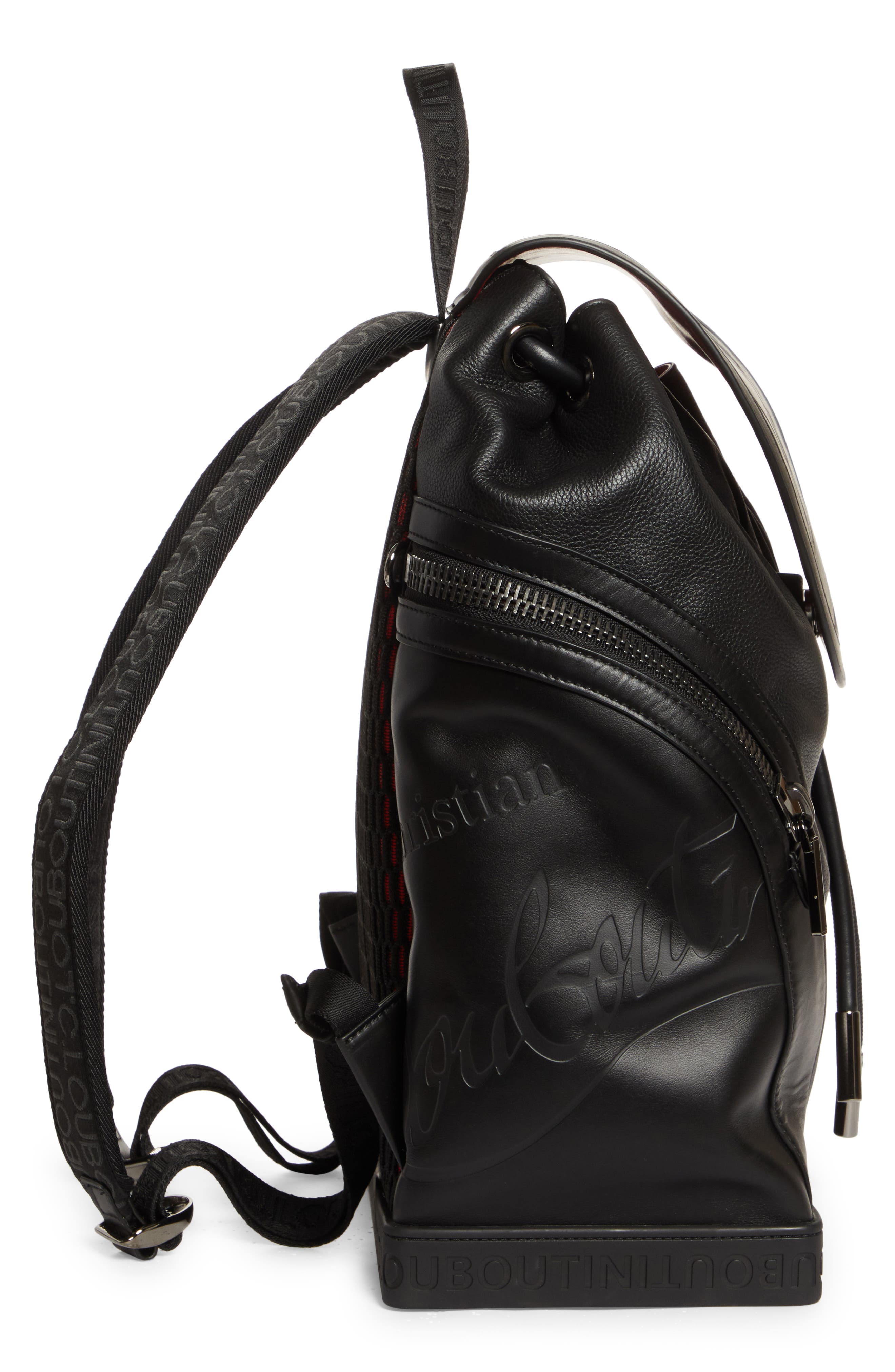 Christian Louboutin Small ExploraFunk Empire Leather Backpack | Nordstrom