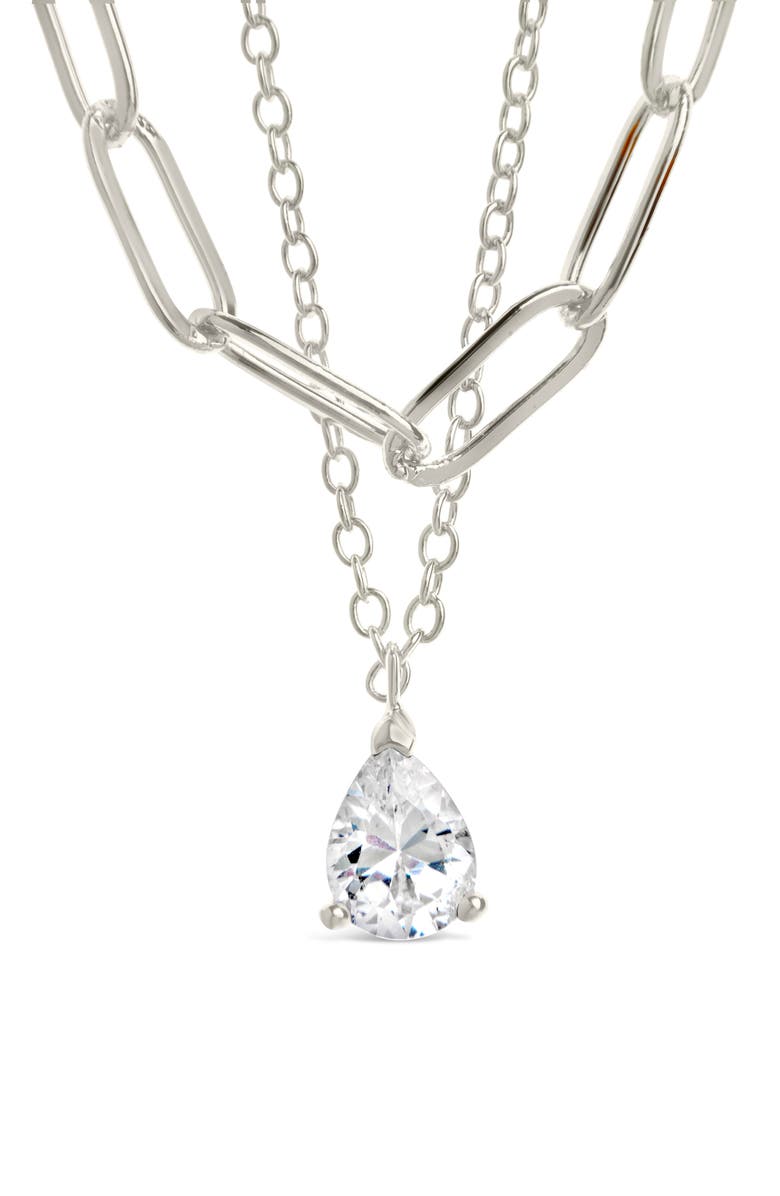 Sterling Forever Savannah Layered Necklace | Nordstromrack