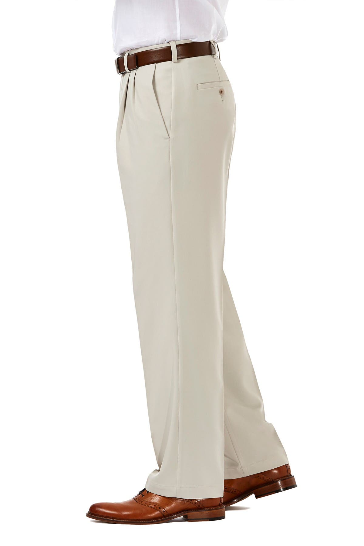 HAGGAR Cool 18® PRO Classic Fit Flat Front Pant | Nordstromrack
