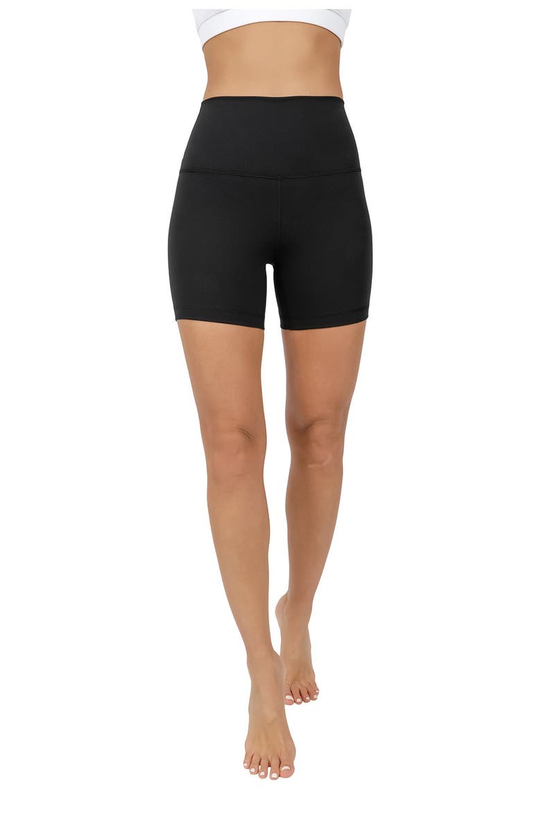 90 DEGREE BY REFLEX Superflex Elastic Free Waistband Bike Shorts ...