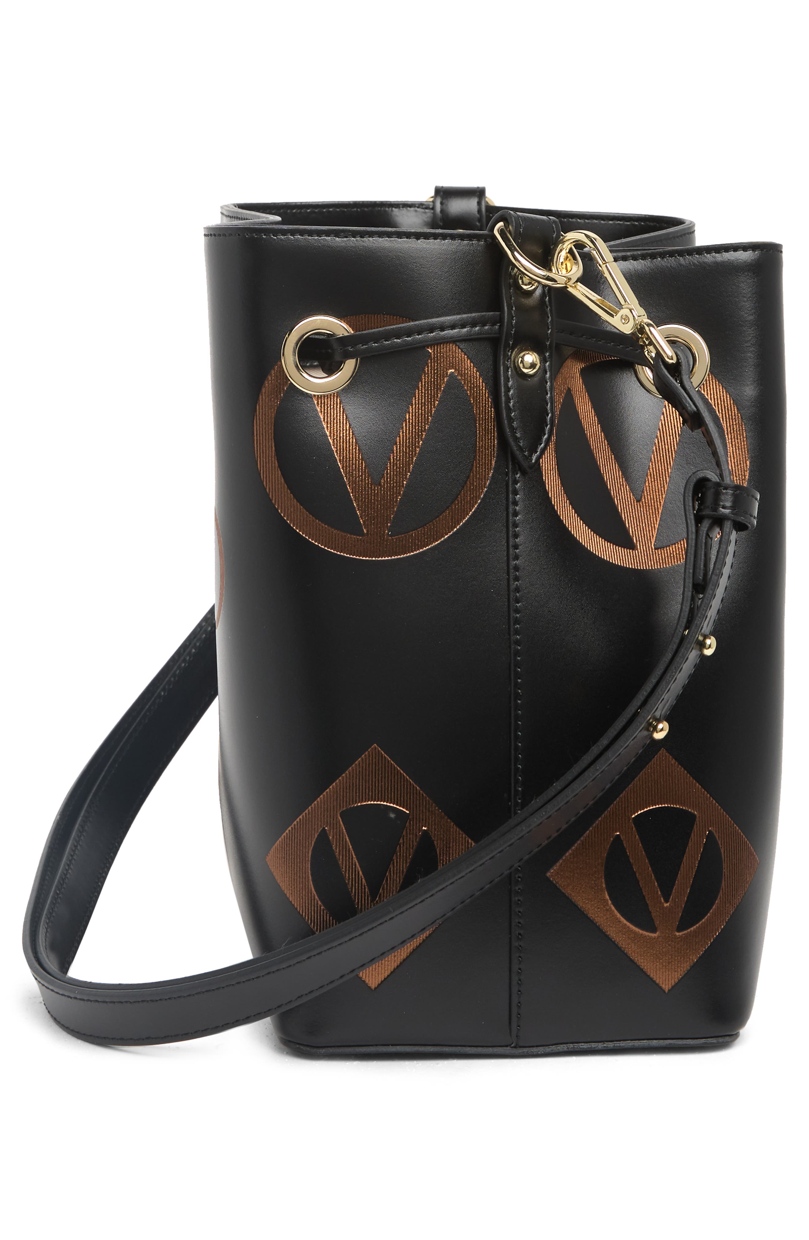 VALENTINO BY MARIO VALENTINO Karl Magnus Leather Crossbody Bag ...