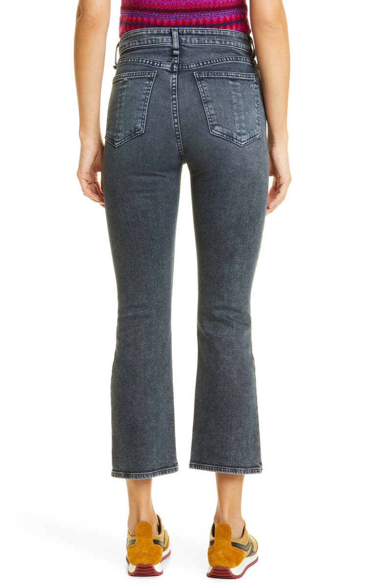 rag & bone/JEAN Nina High Waist Flare Leg Jeans | Nordstromrack