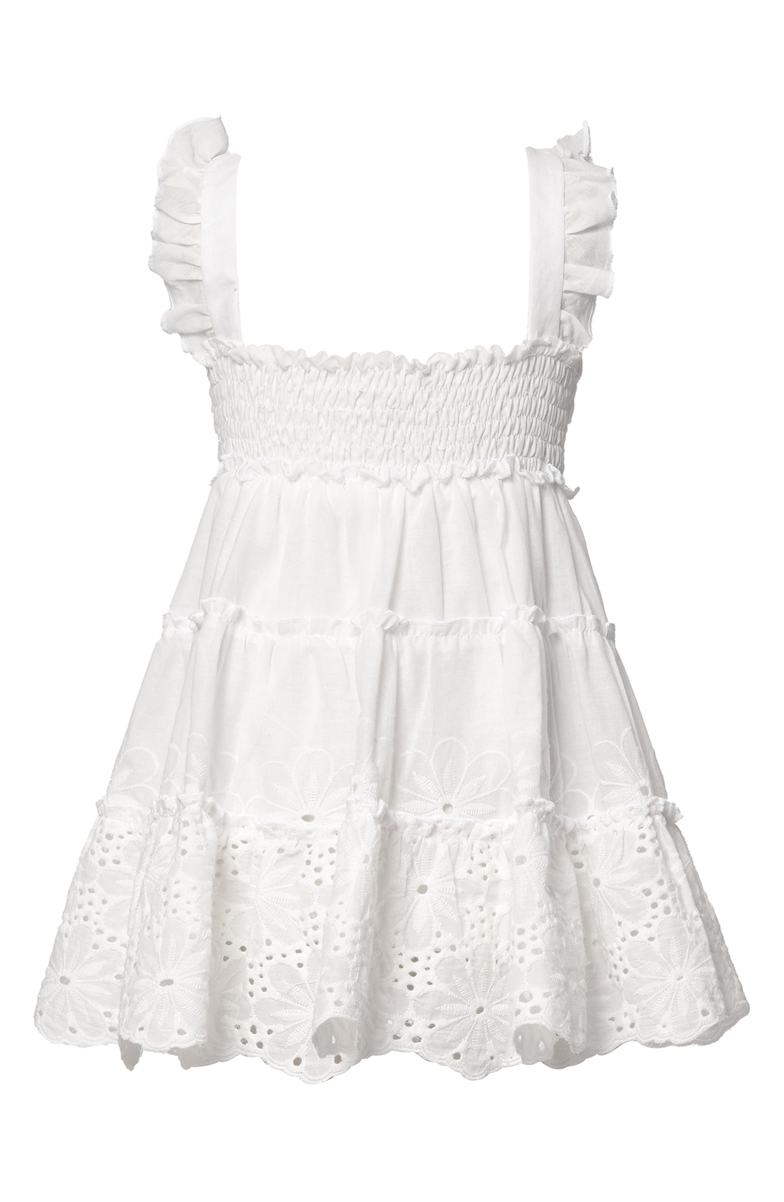 Sara Sara Kids' Tiered Eyelet Dress | Nordstromrack