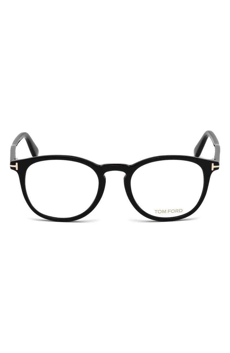 TOM FORD 51mm Round Optical Glasses | Nordstrom