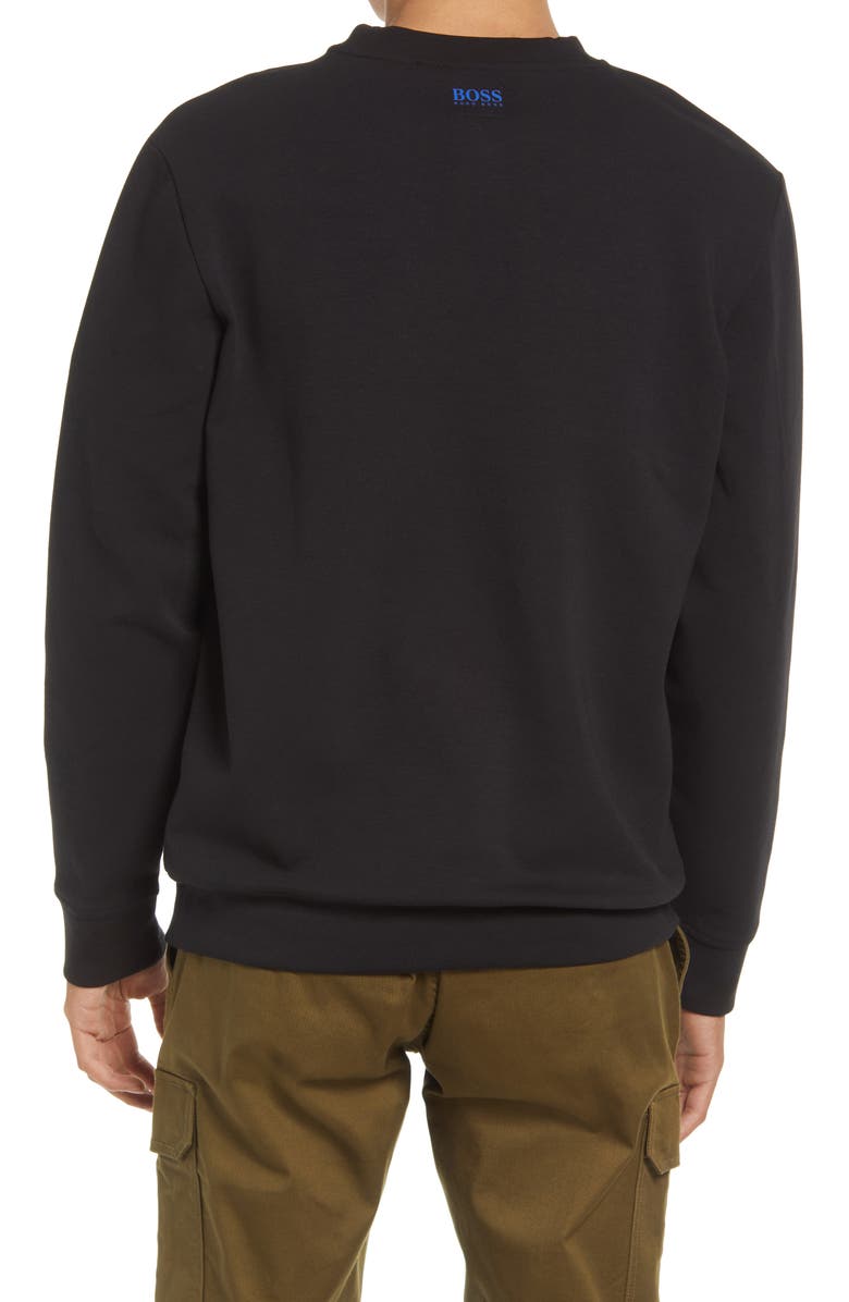 BOSS x NBA Windmill Golden State Warriors Crewneck Sweatshirt ...