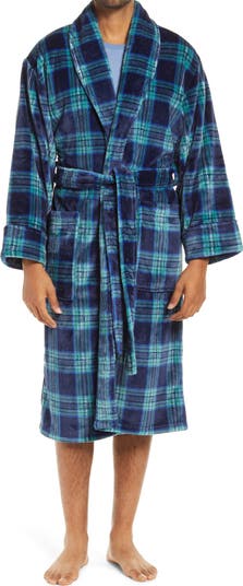 Daniel Buchler Plush Plaid Robe | Nordstrom