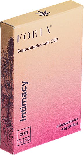 FORIA Intimacy Suppositories with CBD | Nordstrom