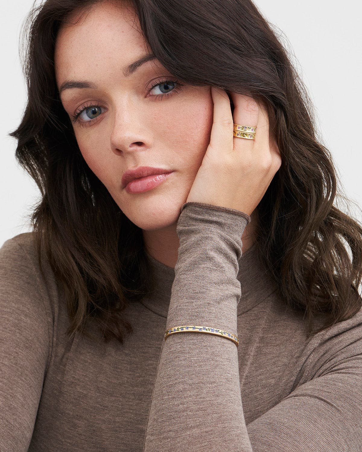 Forget Me Not Gold Bangle (Women) | Nordstrom