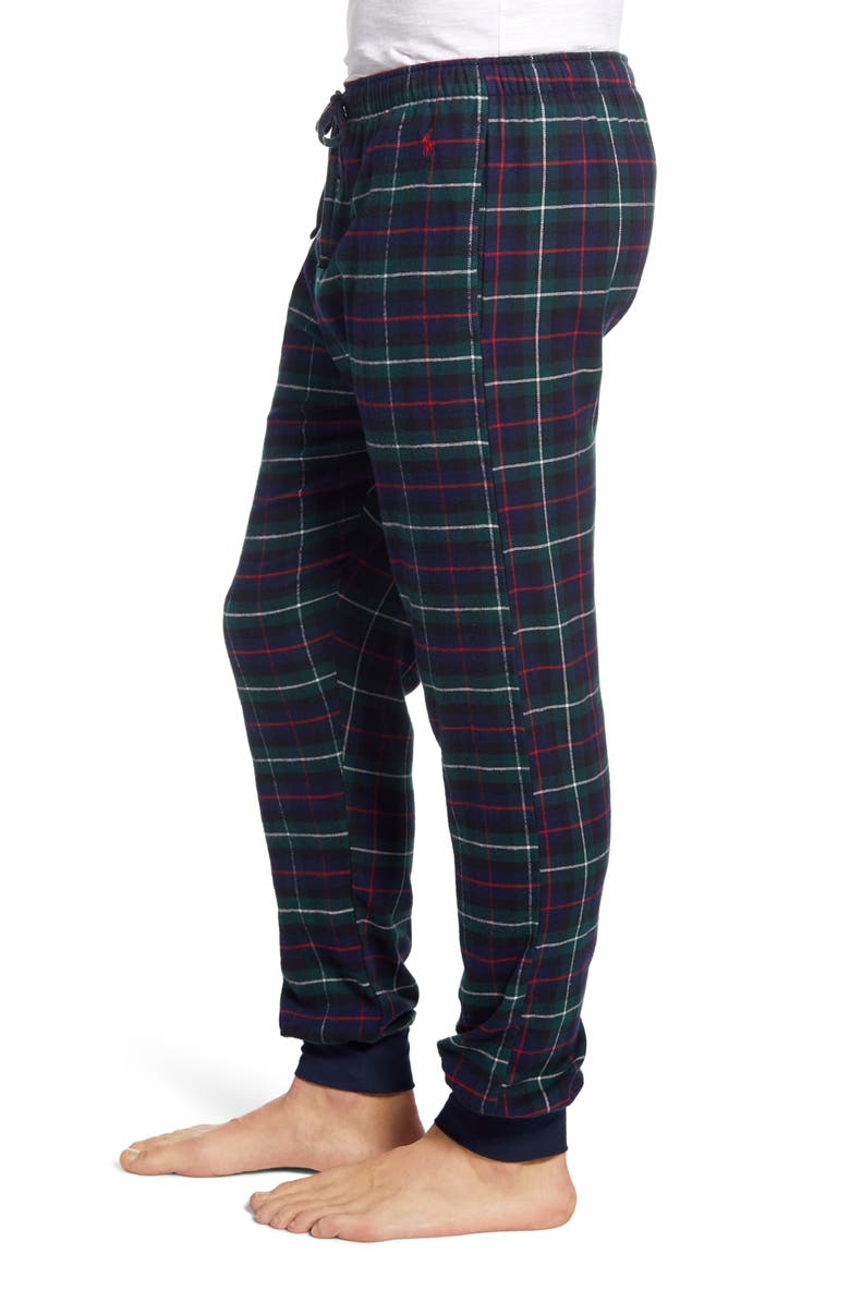 Polo Ralph Lauren Plaid Flannel Jogger Pajama Bottoms | Nordstromrack