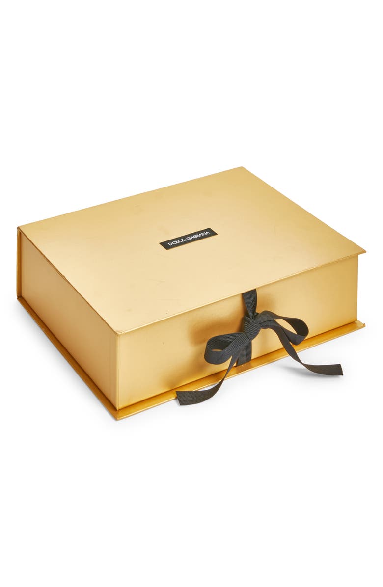 Dolce&Gabbana Gold Band Silk Boxers & Sleep Mask Set | Nordstromrack