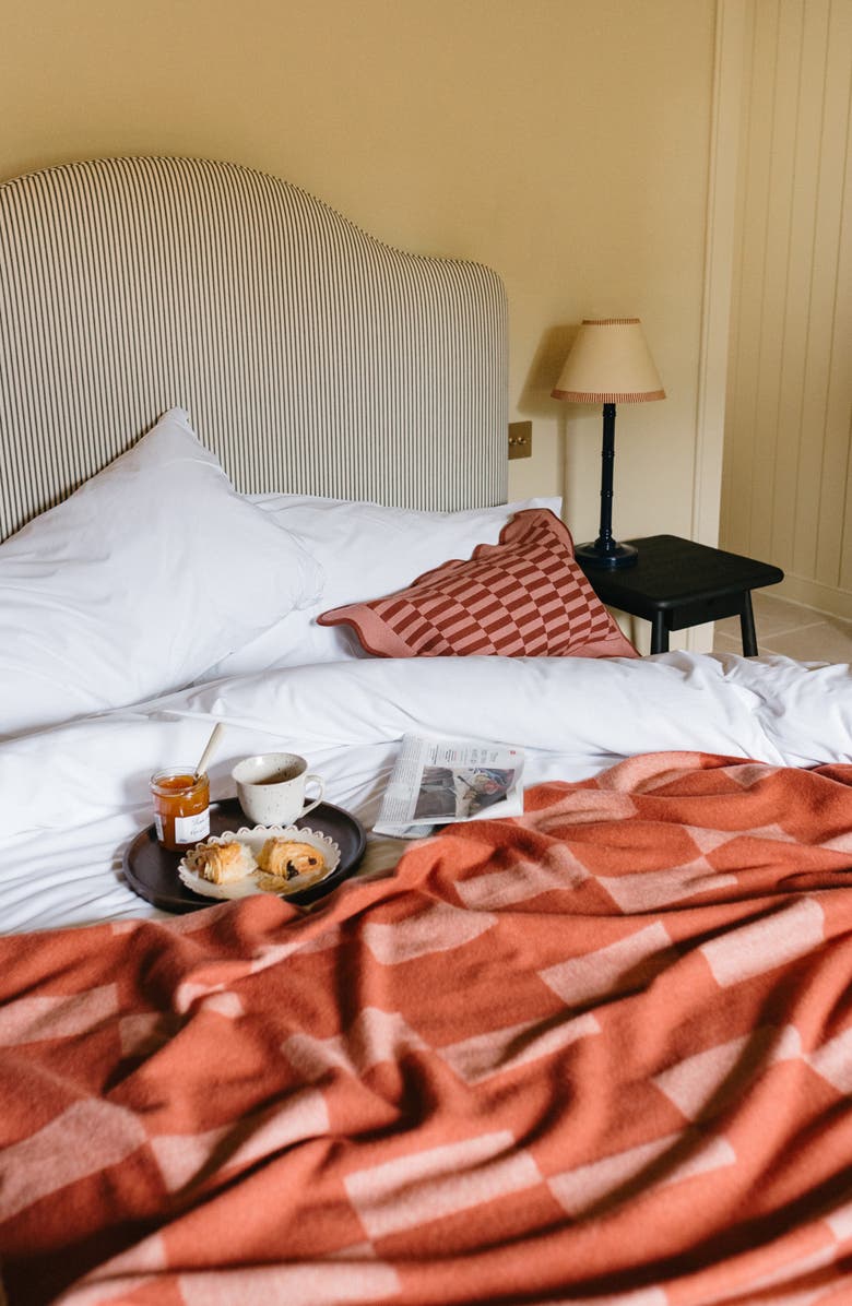 TBCo Check Lambswool Blanket | Nordstrom