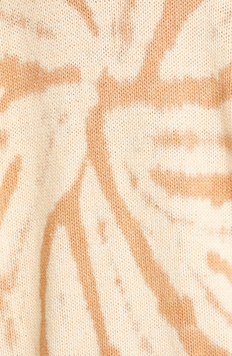 NSF Clothing Anabelle Boyfriend Tie Dye Distressed Slouchy Sweater ...