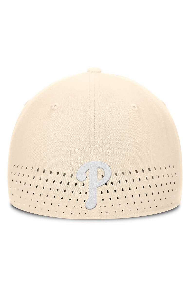 Nike Men's Nike Cream Philadelphia Phillies Rise Performance Flex Hat ...