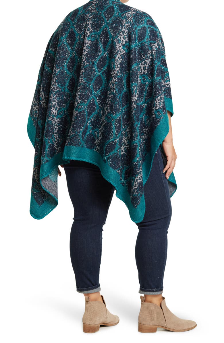 Lulla Collection by Bindya Animal Print Ruana | Nordstromrack