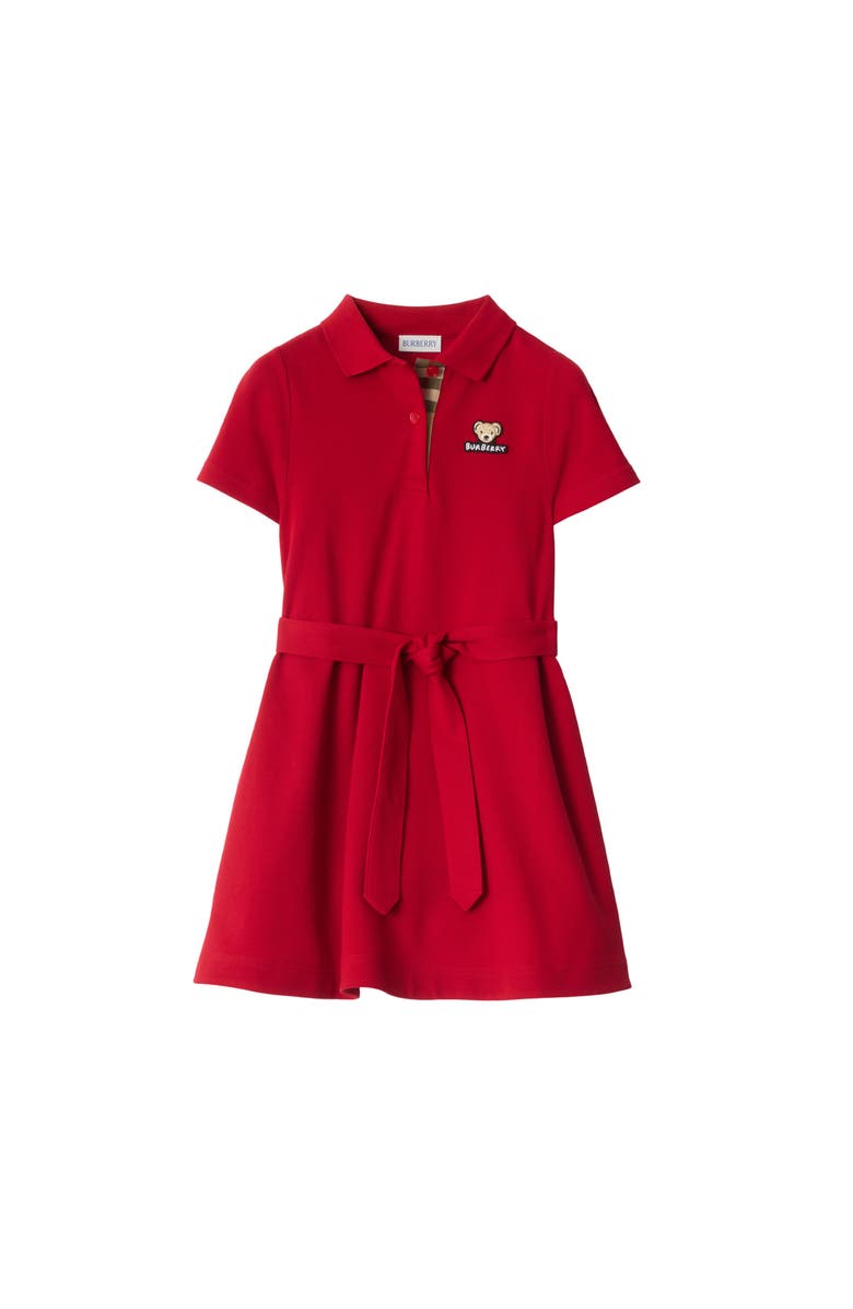 Burberry Cotton Polo Shirt Dress | Nordstrom