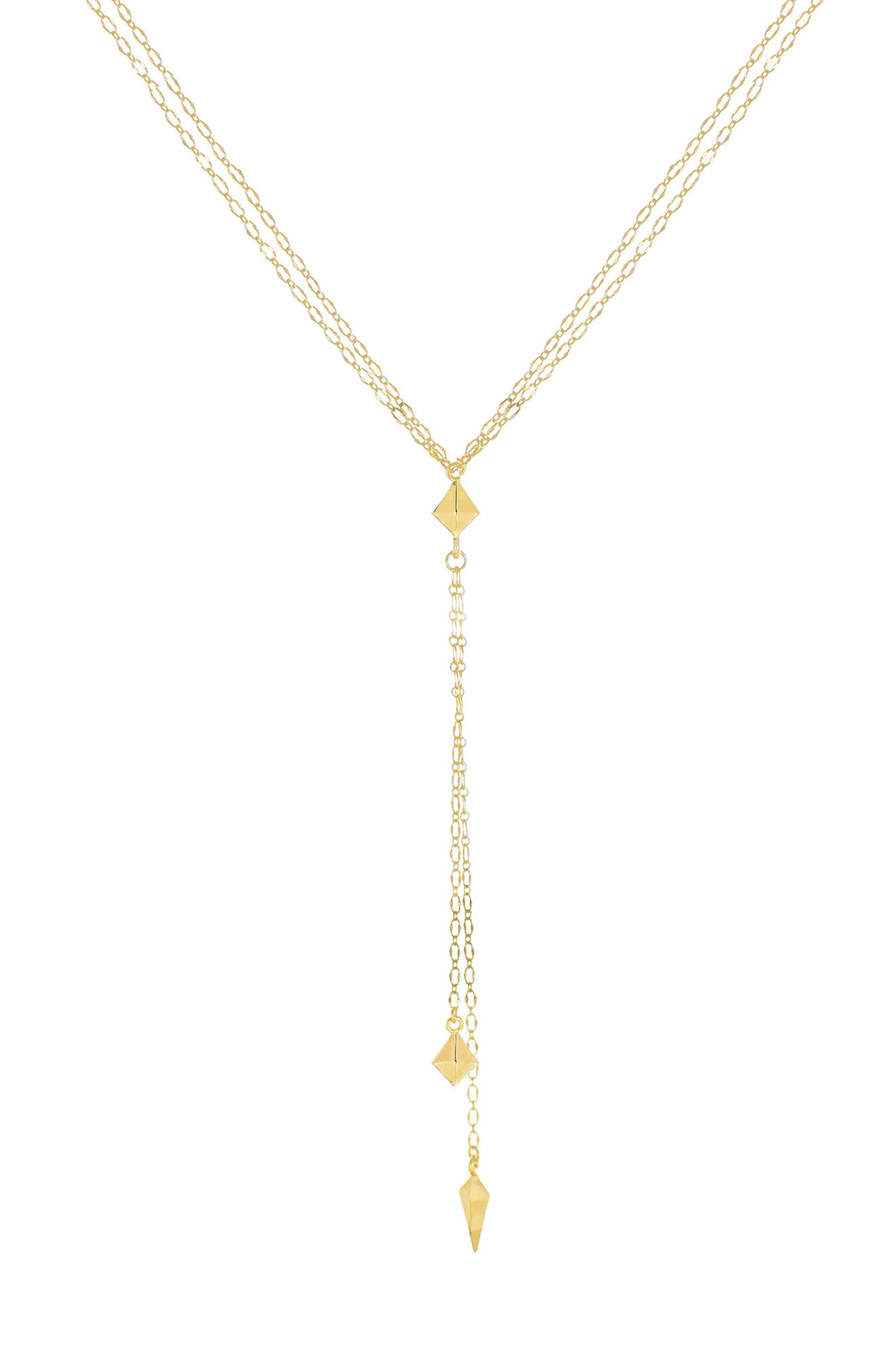 Panacea Pyramid Pendant Y Necklace | Nordstrom