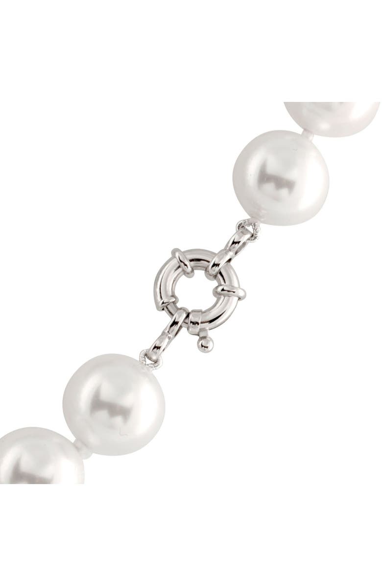 SPLENDID PEARLS 12mm White Shell Pearl Necklace | Nordstromrack