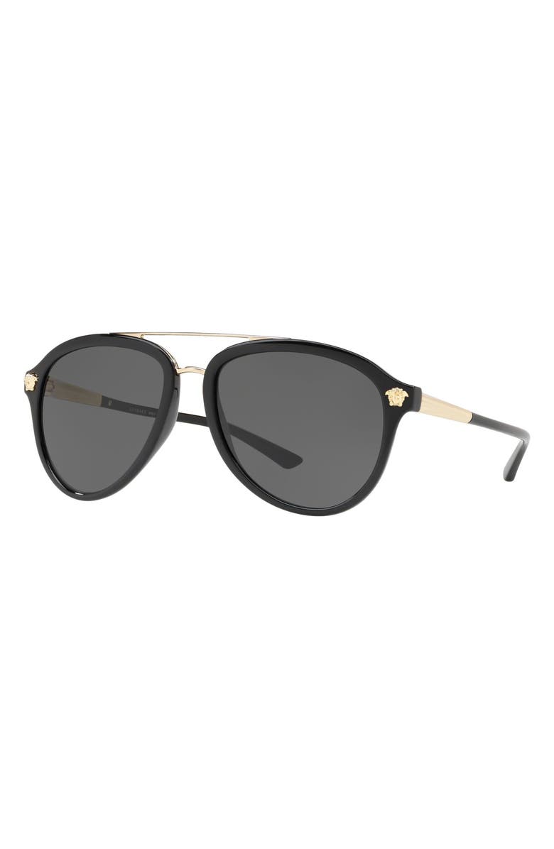 Versace Rock Icons 58mm Aviator Sunglasses | Nordstromrack