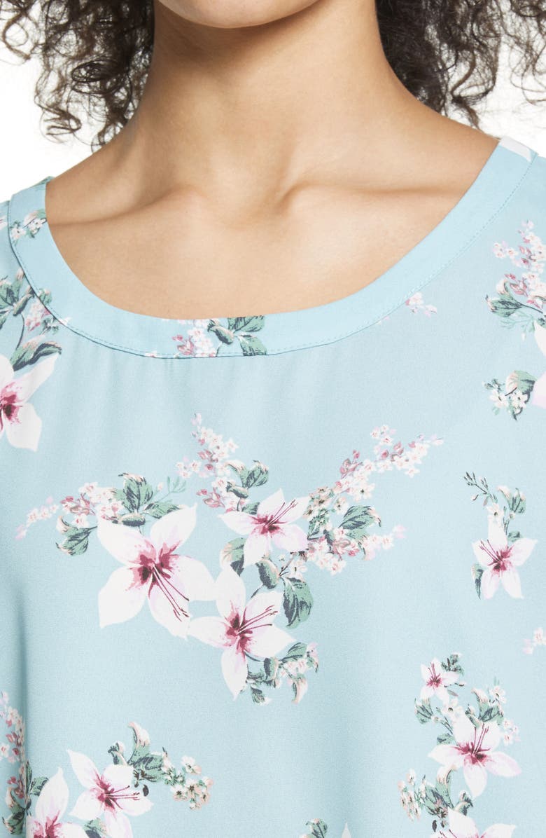 Everleigh Pleat Back High/Low Top | Nordstromrack