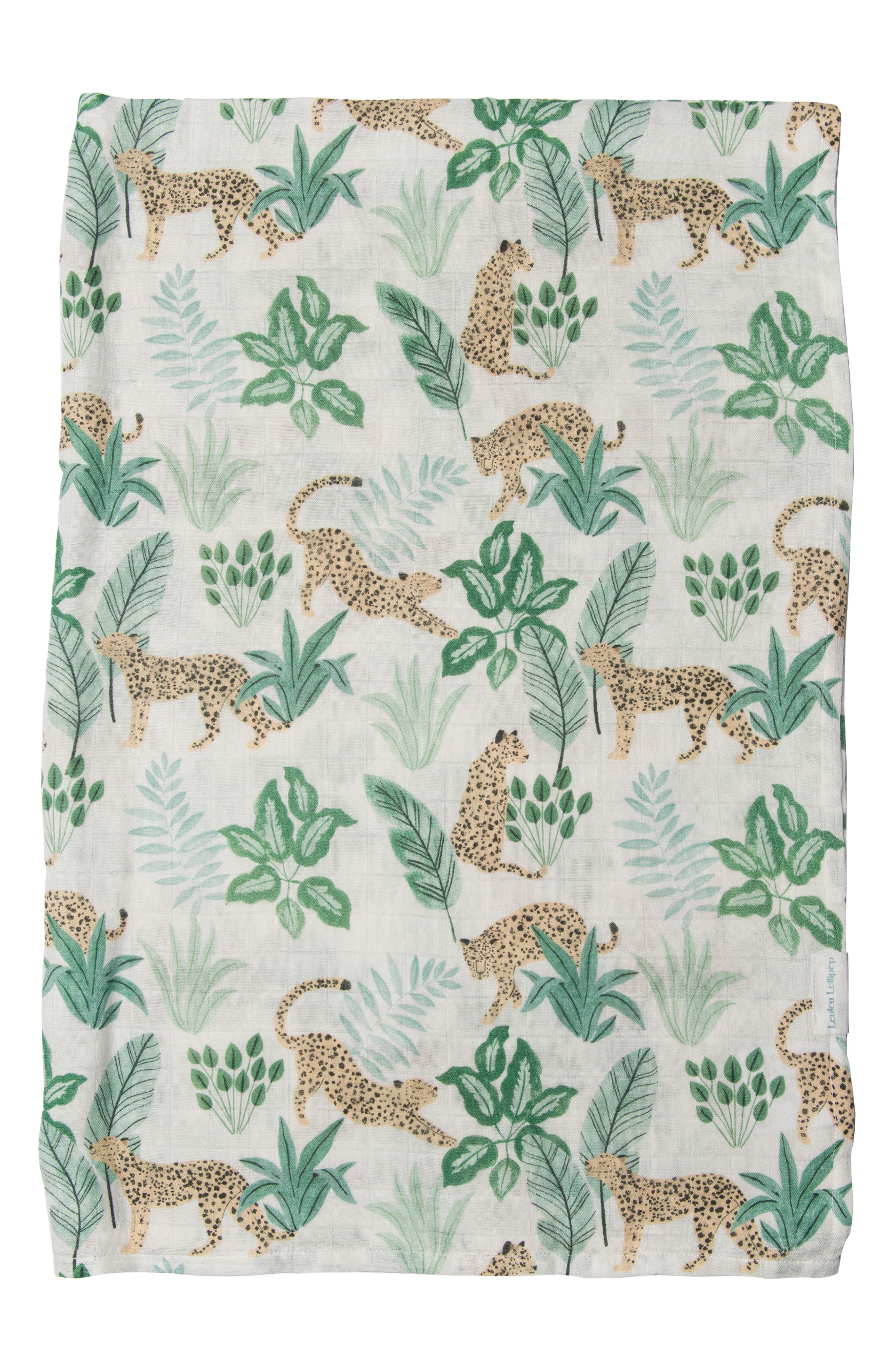 Loulou Lollipop Tropical Jungle Muslin Swaddle Blanket | Nordstromrack
