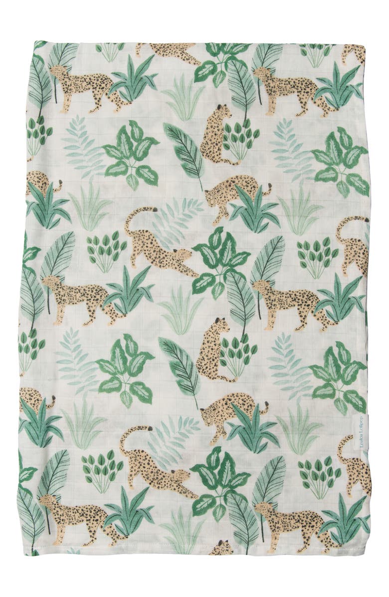Loulou Lollipop Tropical Jungle Muslin Swaddle Blanket | Nordstromrack