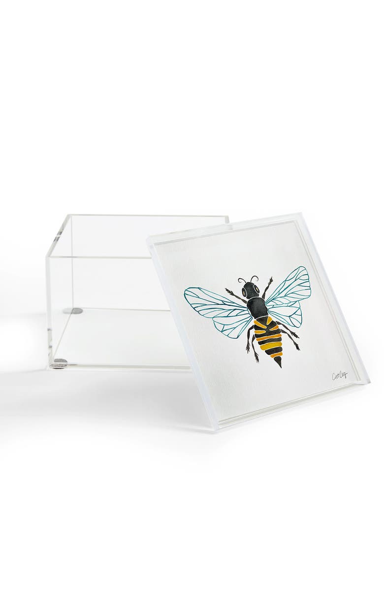 Deny Designs Cat Coquillette Honey Bee Acrylic Box | Nordstromrack