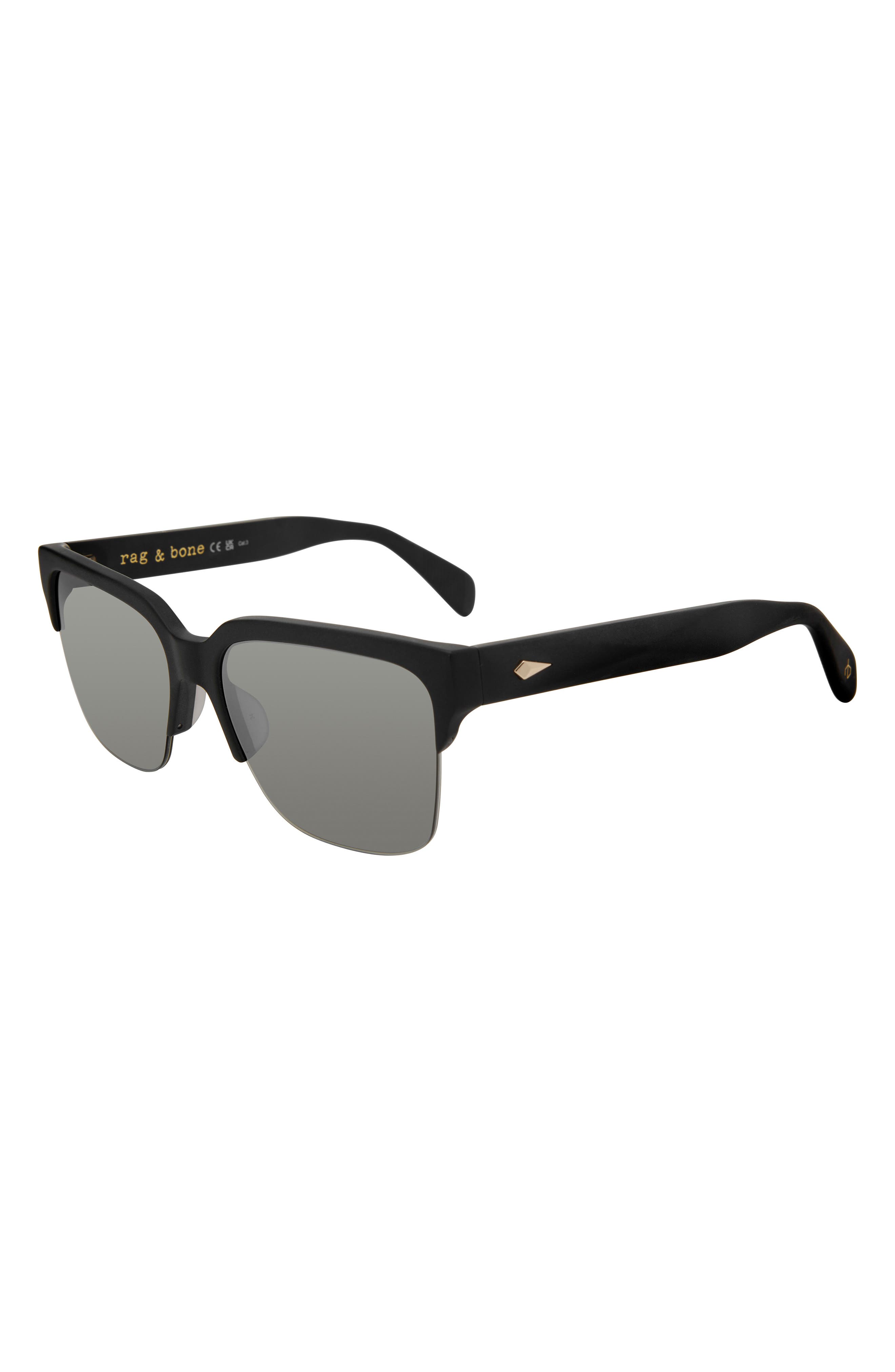 rag & bone 58mm Rectangular Sunglasses | Nordstromrack