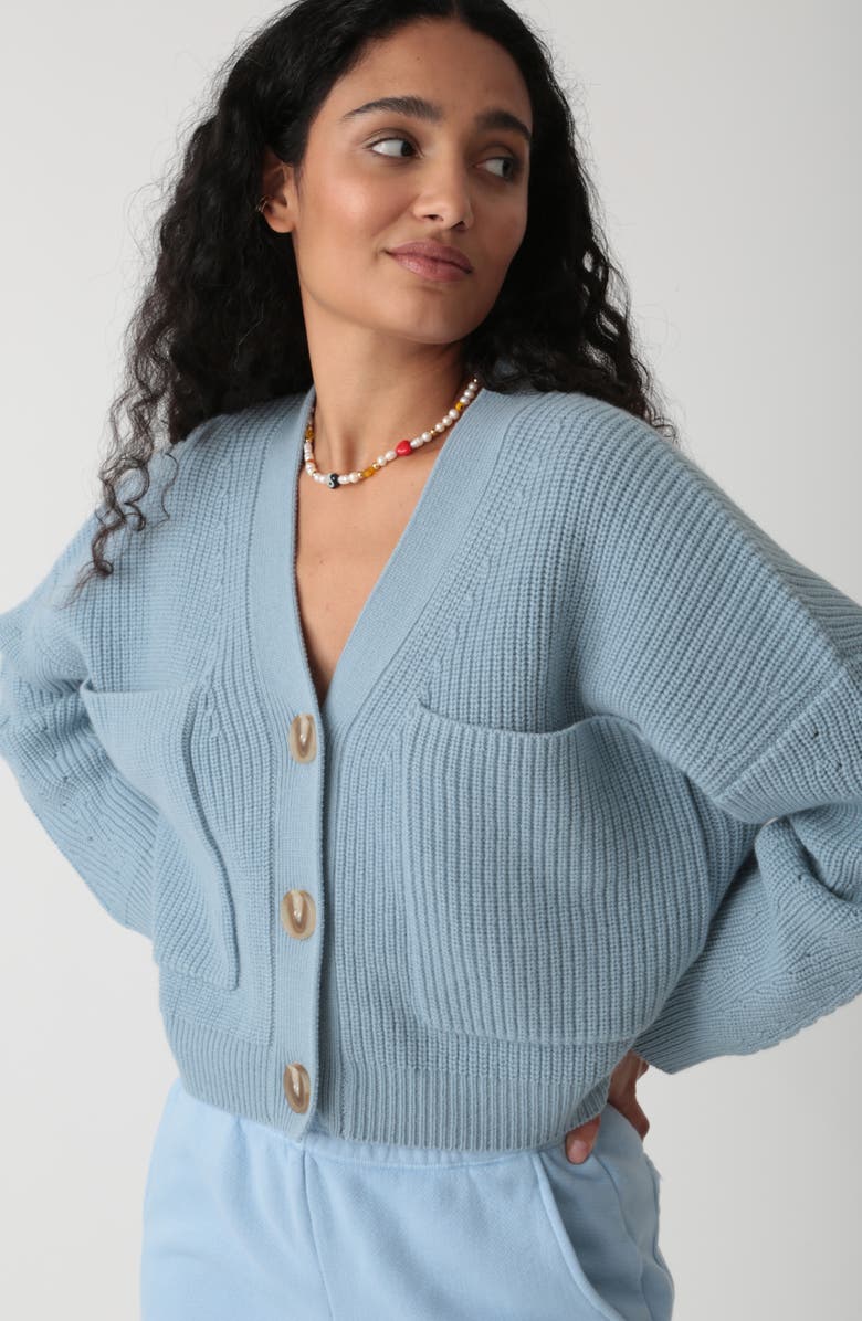Electric & Rose Cora Merino Wool Crop Cardigan | Nordstrom