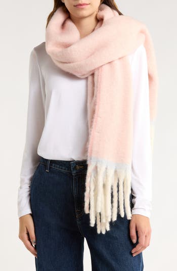 Steve Madden Colorblock Lofty Scarf | Nordstromrack