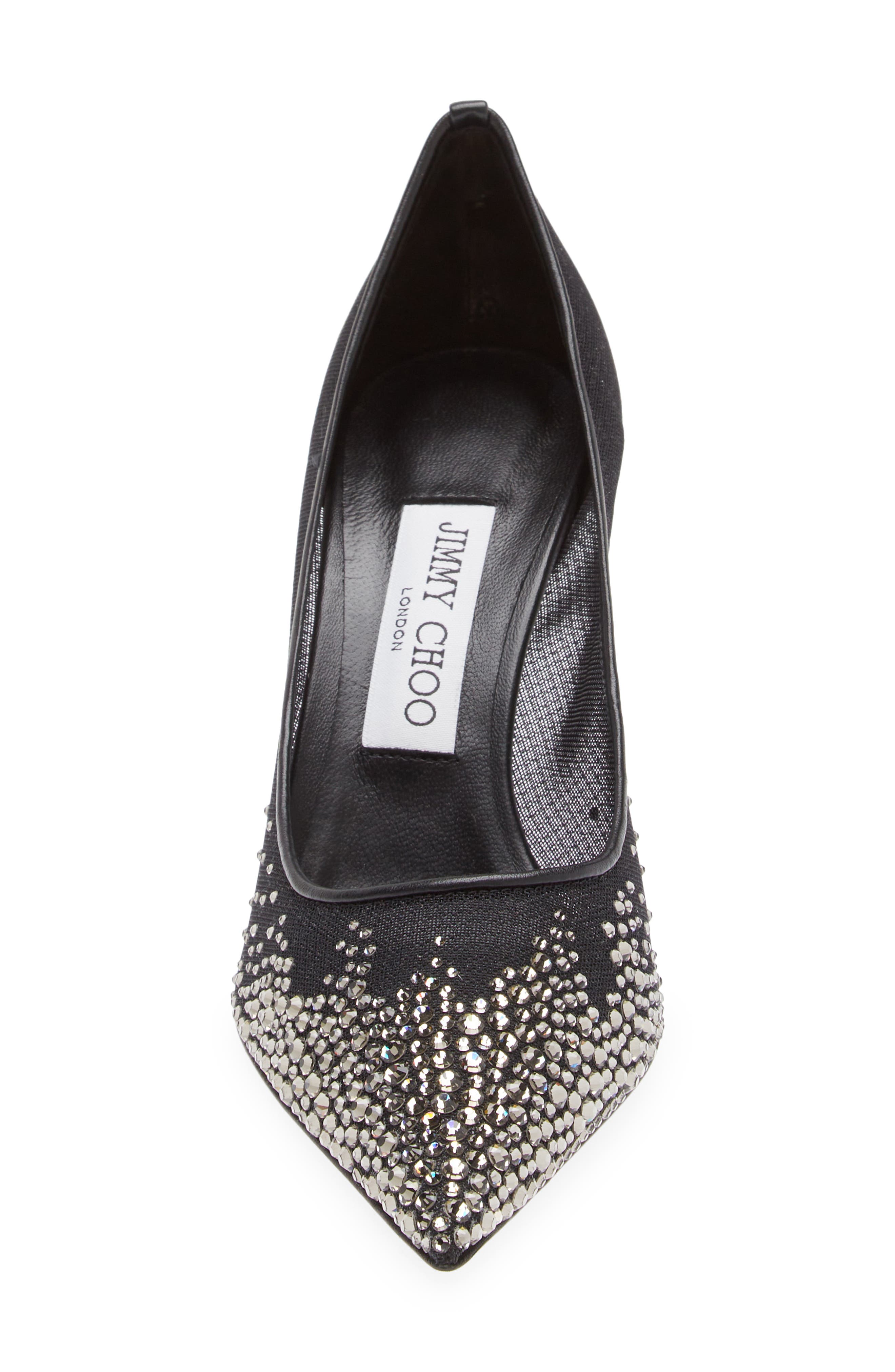 Jimmy Choo Love Crystal Embellished Pointed Toe Pump (Women) | Nordstrom