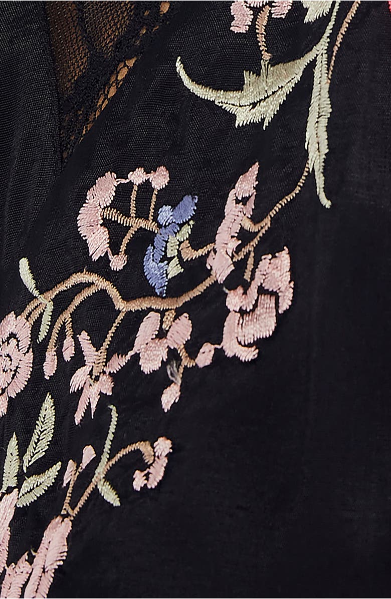 Free People Chiara Embroidered Cutout Lace Crop Top | Nordstromrack
