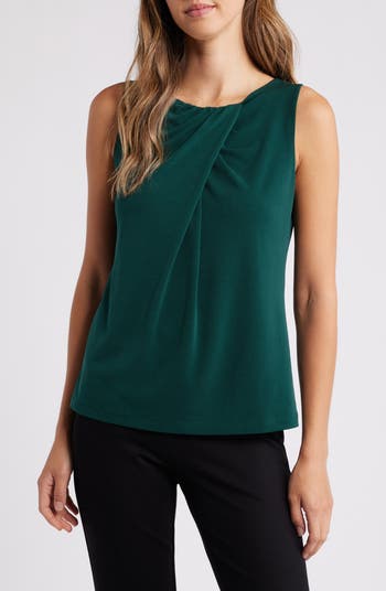 Anne Klein Pleated Shell | Nordstrom