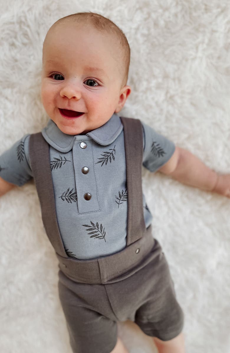 L'ovedbaby Organic Cotton Suspender Shorts | Nordstromrack