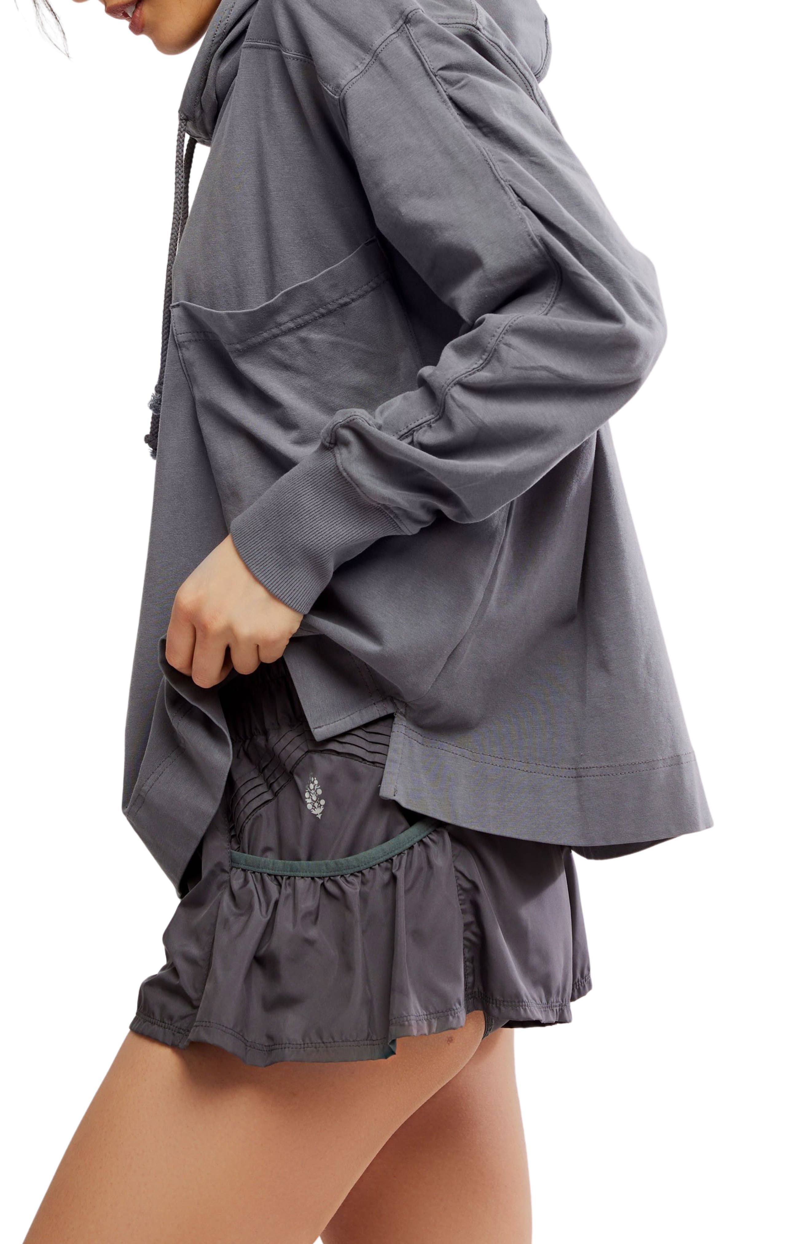 Free People FP Movement Hot Shot Stretch Cotton Fleece Hoodie ...