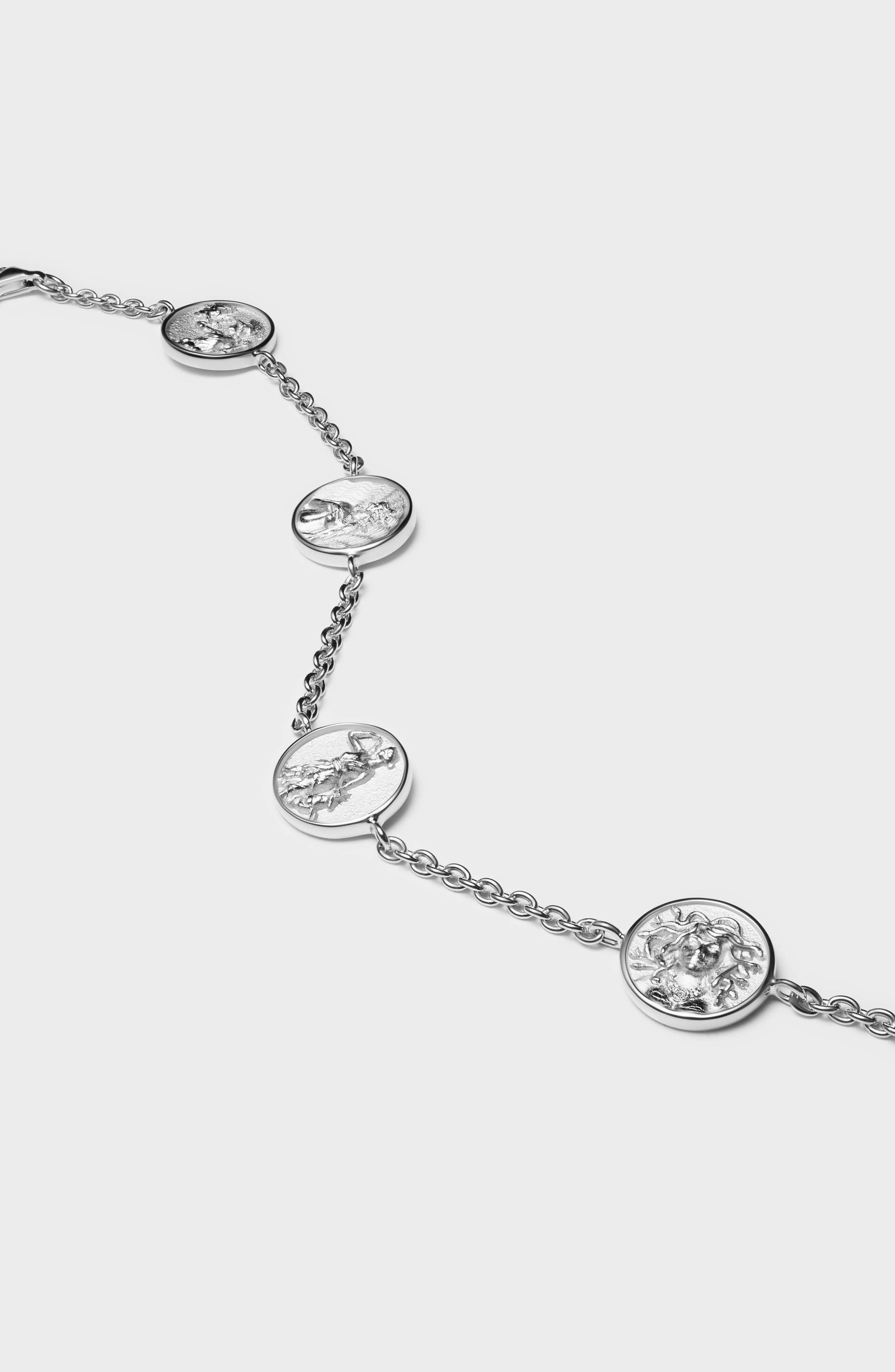 Awe Inspired Greek Goddess Coin Station Bracelet | Nordstrom