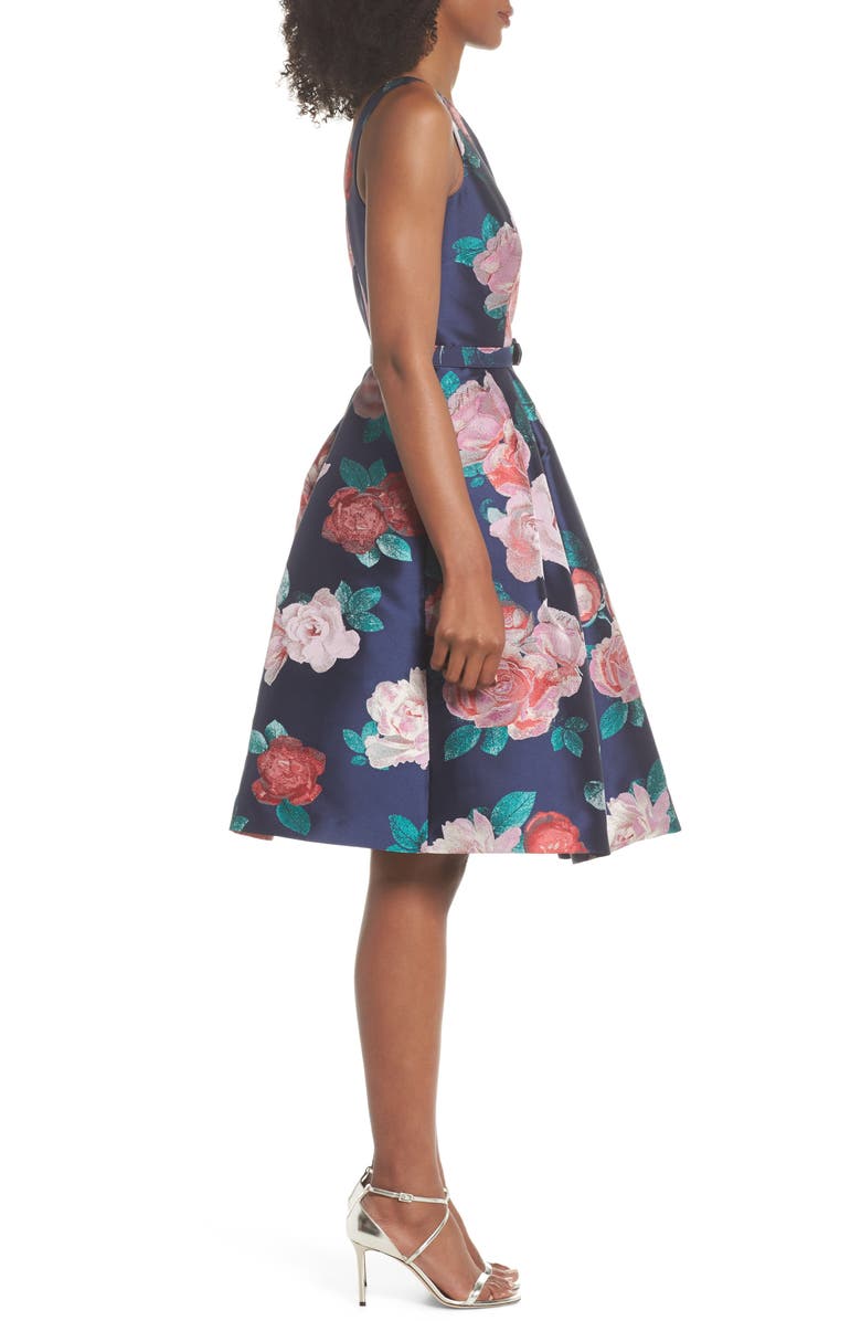 Eliza J Floral Fit & Flare Dress | Nordstromrack